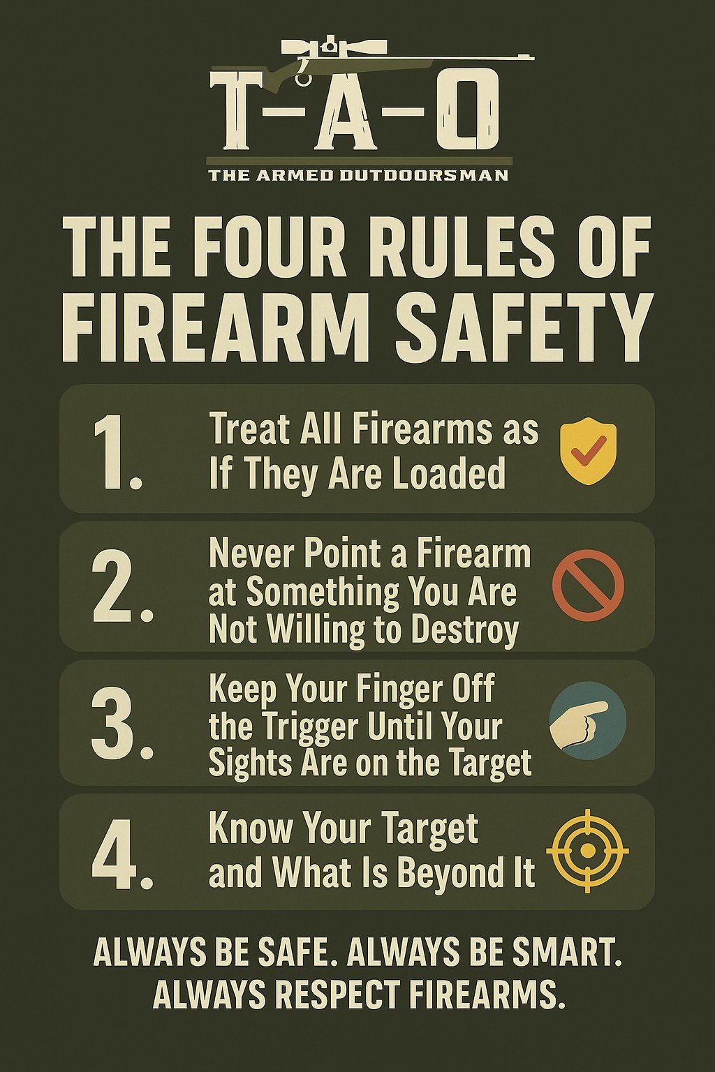 The 4 Rules of Gun Safety: And How to Make Them a Habit